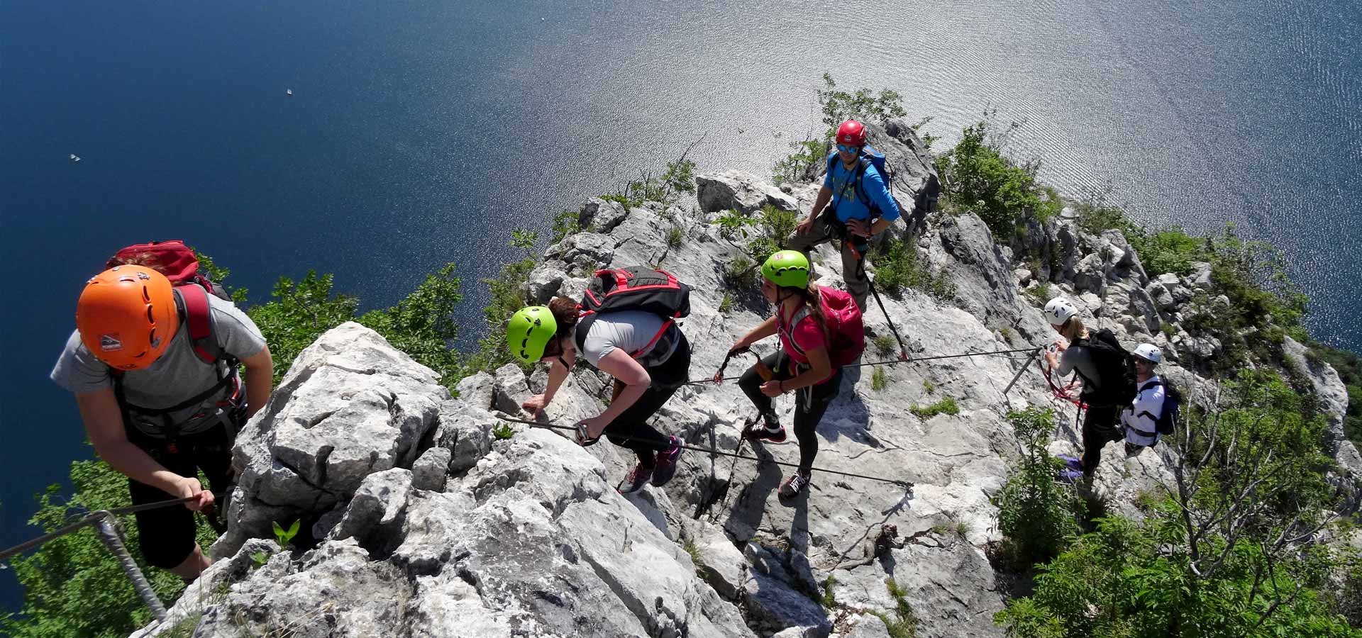 Ferrata Cima Capi - Mountime Arco Mountain Guide